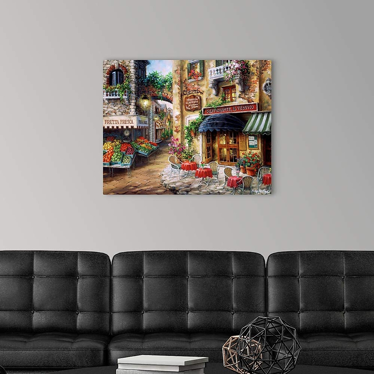 CANVAS ON DEMAND Buon Appetito Canvas Wall Art Print by Nicky Boehme, Contemporary, Home Decor, Artwork, 30"x24"