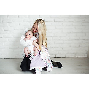 Copper Pearl Three-Layer Baby Blanket: Soft Quilts for Boys & Girls | Breathable, Cozy Toddler Blanket | Newborn Quilt | 46x46 Premium Polyester/Rayon Bloom