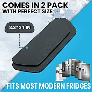 Refrigerator Drip Catcher for Water Tray, Absorbent Pad for Refrigerator Drip Tray, Protects Water Spills, No More Water Stains (Rectangular)