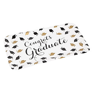 Graduation Party Congrats Graduate Paper Serving Trays, 3 Pieces