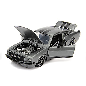 Big Time Muscle 1967 Shelby GT500 Die-cast Car, Toys for Kids and Adults