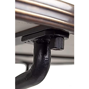 French Bistro Table (Geridon) 28", White Marble, by Bonnecaze