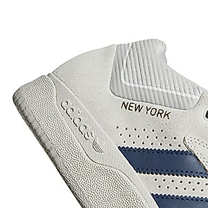 adidas Tyshawn Shoes - Grey/Collegiate Navy/White - 5.0