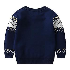 Newborn Baby Knit Cardigans Ear Hooded Sweaters Sweatshirt Shirt Tops Knitted Fall Winter Clothes Christmas Jumper