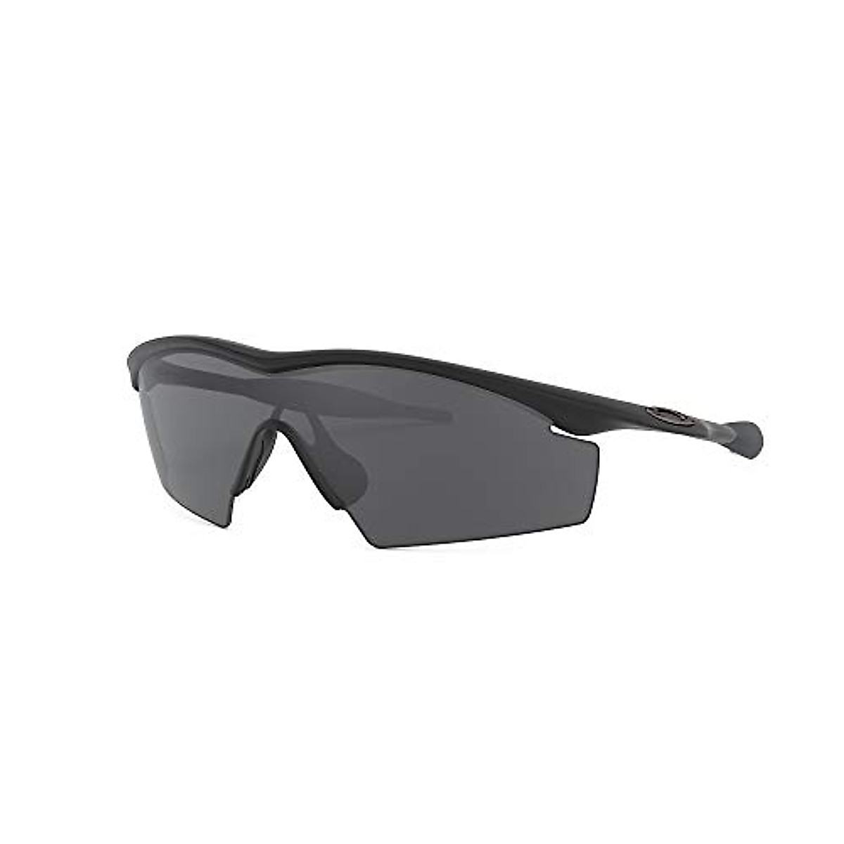 Oakley Men's OO9060 M Frame Strike Rectangular Sunglasses, Black/Grey, 29 mm