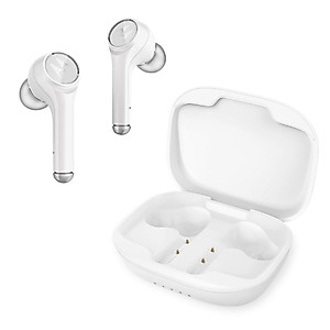 Motorola VerveBuds 800 True Wireless in-Ear Headphones - IPX4 Cordless Earbuds with Dual Noise-Cancelling Mic, Charging Case - Bluetooth 5.0 Headset Earpiece - 6H Playtime, Voice Assistant Compatible