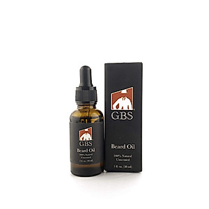 G.B.S Natural Beard Oil and Dropper, 1fl oz