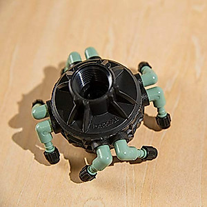 Orbit 69000D 8-Port Drip Manifold with Adjustable Flow