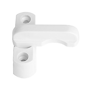 appuivbt Window Sash Jammer,Plastic Window Lock,Window Buckle for Window Door Locking,Opening and Closing Handle Lock