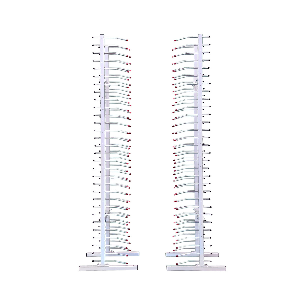 Freestanding 30 Door Storage Dry Rack