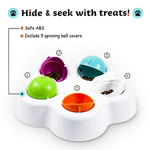 Dog Puzzle Toys Interactive Food Dispensing Dog Toys Puppy Puzzle Slow Feeder Perfect for Beginner Entertaining Pet IQ Intelligent Toy