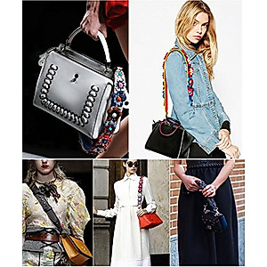 Simple Style Short Unadjustable Replacement Strap Handbags Strap Shoulder Strap PU Leather Strap for Handbags Purse Bag