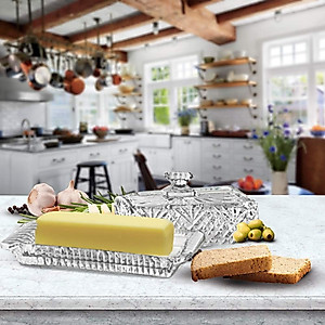 Godinger Dublin Covered Butter Dish