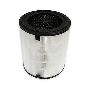 PUREBURG LV-H133-RF Replacement Filter Compatible with Levoit LV-H133 Air Purifier, H13 HEPA Activated Carbon 2-in-1 3-Stage Filtration Air Clean Dust VOCs