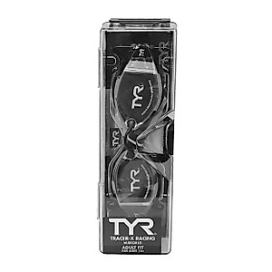 TYR Tracer x Racing Mirrored, Silver/Black, One Size