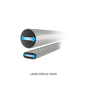 INTEX 26701EH Prism Frame Premium Above Ground Swimming Pool Set: 10ft x 30in – Includes 330 GPH Cartridge Filter Pump SuperTough Puncture Resistant Rust 1185 Gallon Capacity, Gray