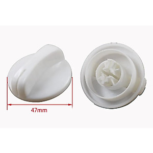 Plastic washing machine, dryer selector, washing machine timer control knob