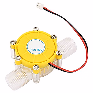 Hydroelectric Generator Mini, Micro Hydroelectric Generator DC Power Energy Generator Water Flow Pump Turbine Hydroelectric Hydroelectric Generator(80V)