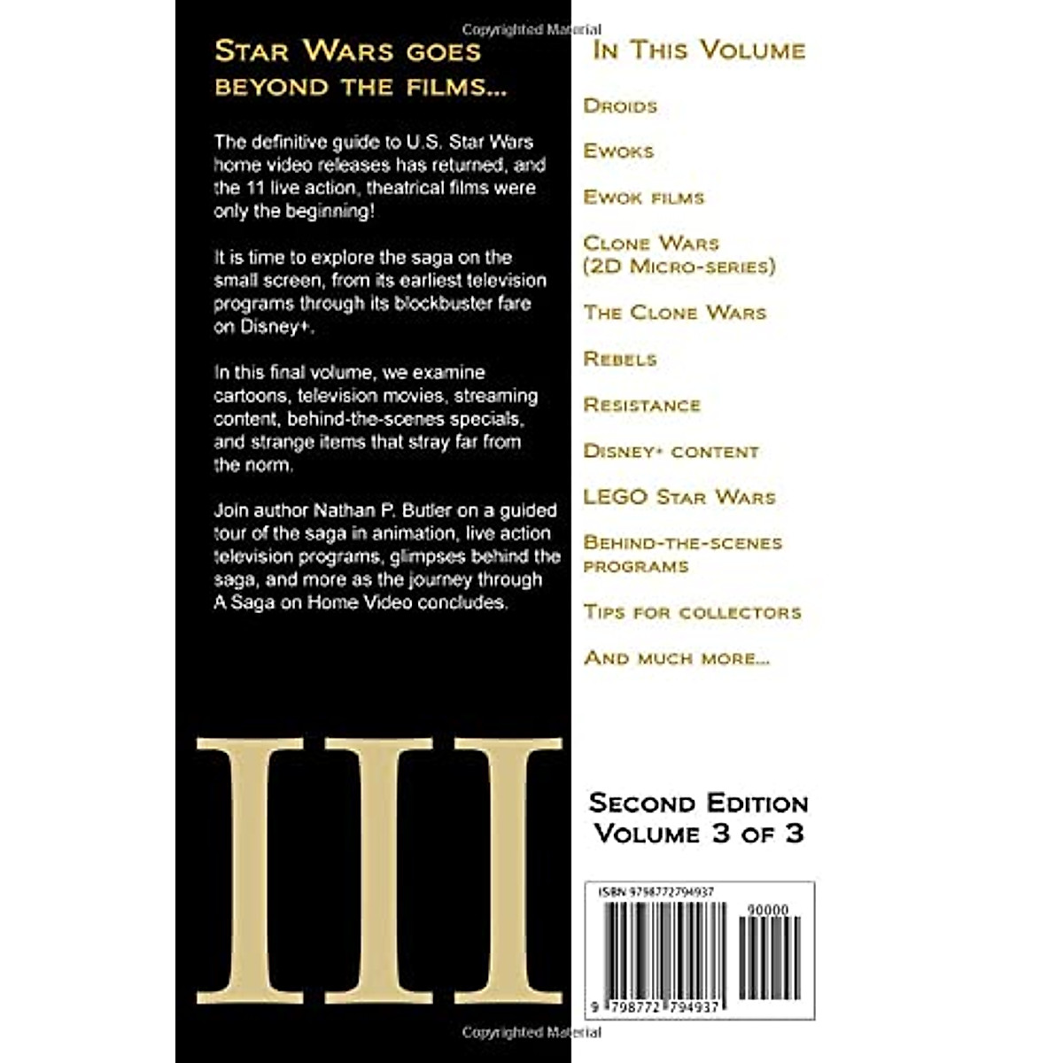 A Saga on Home Video, Vol. 3: A Fan's Guide to U.S. Star Wars Home Video Releases