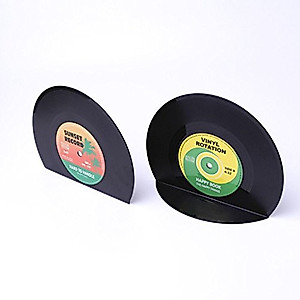 Gazechimp Decorate Style Bookends Book Stopper Holder for