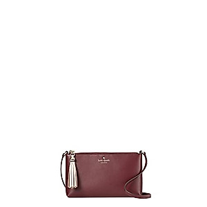 Kate Spade Amy Leather Crossbody Bag (Cherrywood)