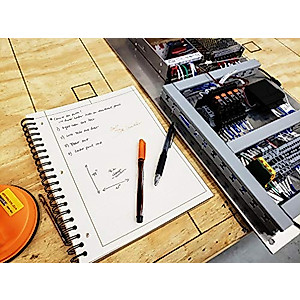 Engineering Paper 200 sheet - Spiral Notebook (Grey Cover)