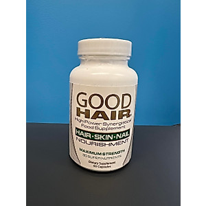 Century Systems Good Hair, Maximum Strength, Supports Hair, Skin, & Nails (60 Capsules)