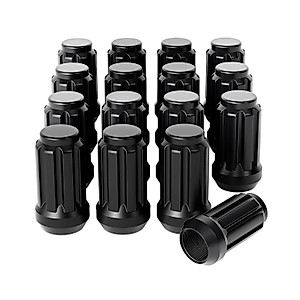 Orion Motor Tech M10x1.25 Lug Nuts, ATV Lug Nuts Compatible with Honda Kawasaki Suzuki Yamaha Can-Am Bombardier Arctic Cat, 10mmx1.25 Wheel Lug Nuts, Set of 16