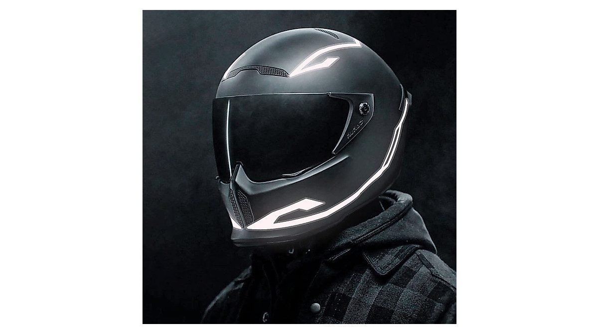 Bright EL Light Strips for Motorcycle Helmets