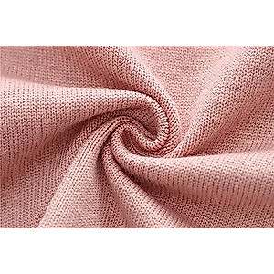 AwarFy Infant Toddler Girls Long Sleeve Sweet Bow Sweater Two Piece Set Fashion Preppy Knit Two Dresses (RD2#7, 5-6 Years)