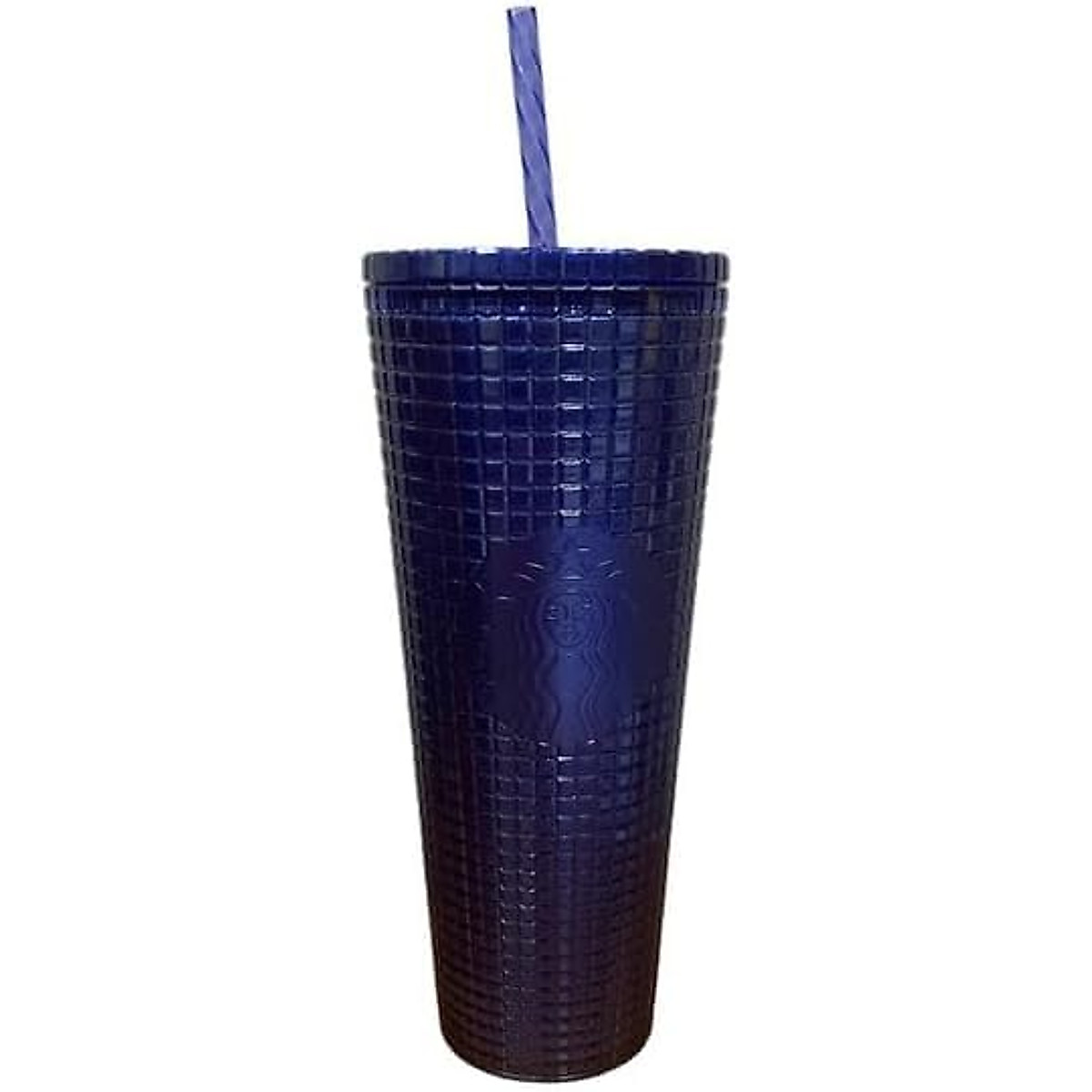 Starbucks Cobalt Grid Cold Cup (24 oz)