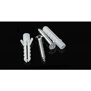 Happy Lifestyles Stainless Steel 1/2/3 Rails Cabinet Wine Glasses Rack 20" 2 rows