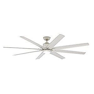 Home Decorators Collection Kensgrove 72 in. LED Indoor/Outdoor Brushed Nickel Ceiling Fan