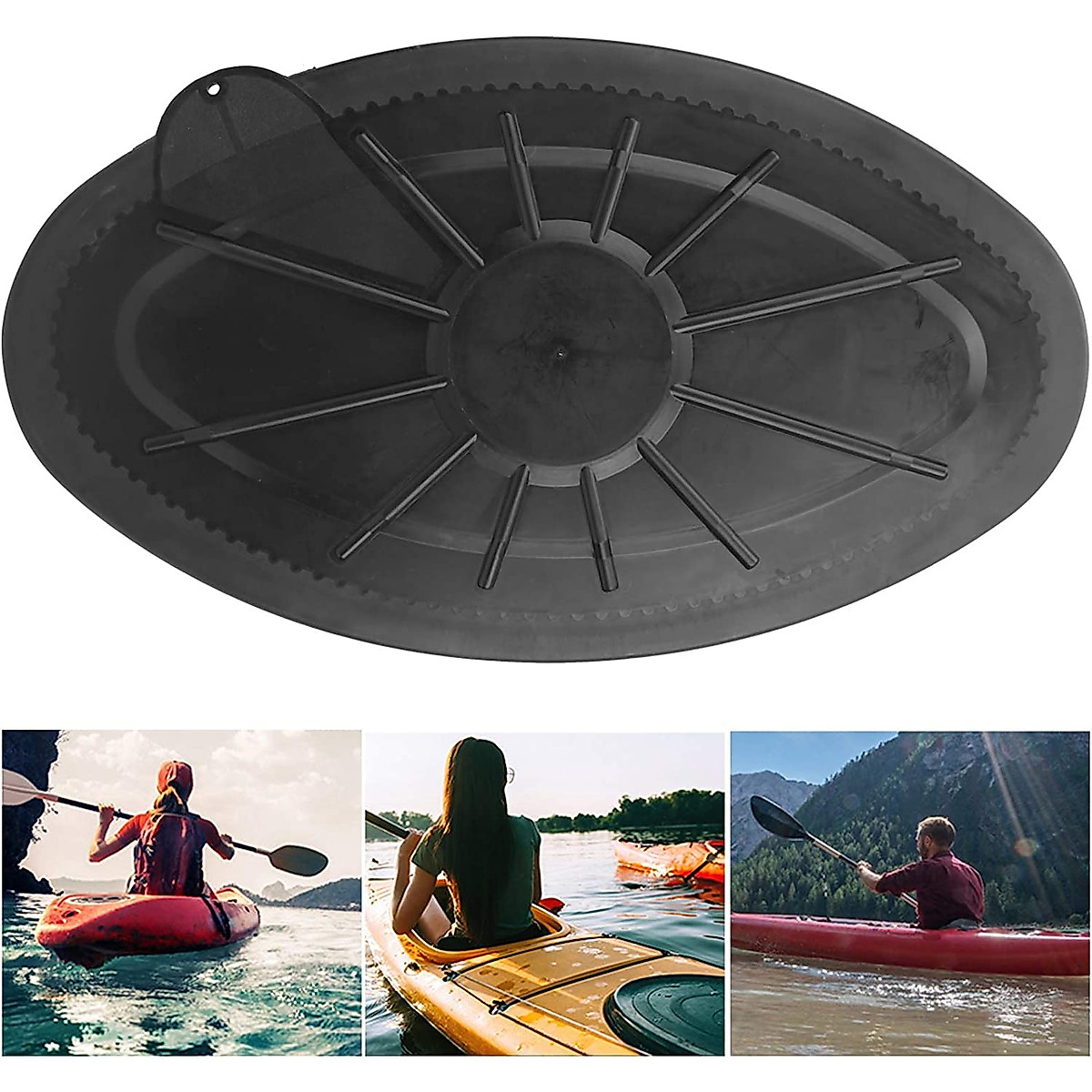 Access Hatch Cover Deck Hatch Cover Hatch Deck Plate Kit Cover Waterproof Deck Inspection Plate for Marine Boat Kayak Canoe