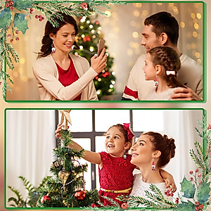 Glenmal 9 Pairs Fall Gnome Earrings for Women Thanksgiving Halloween Jewelry Gift Holiday Women's Acrylic Drop and Dangle Earrings(Festive Style)