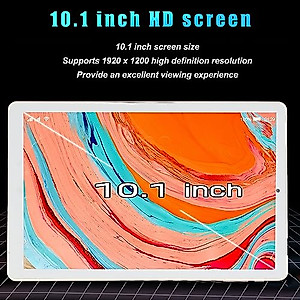 Acogedor 2 in 1 Tablet with Keyboard, 10.1inch Android Tablet Support 4G LTE Cellular, 4+64GB, MT6735 8 Core CPU, 256GB Expansion, 2.4G 5G WiFi Tablet PC (US Plug)