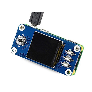 Waveshare 1.3inch IPS LCD Display HAT for Raspberry Pi 240x240 Pixels with Embedded Controller Communicating via SPI Interface.