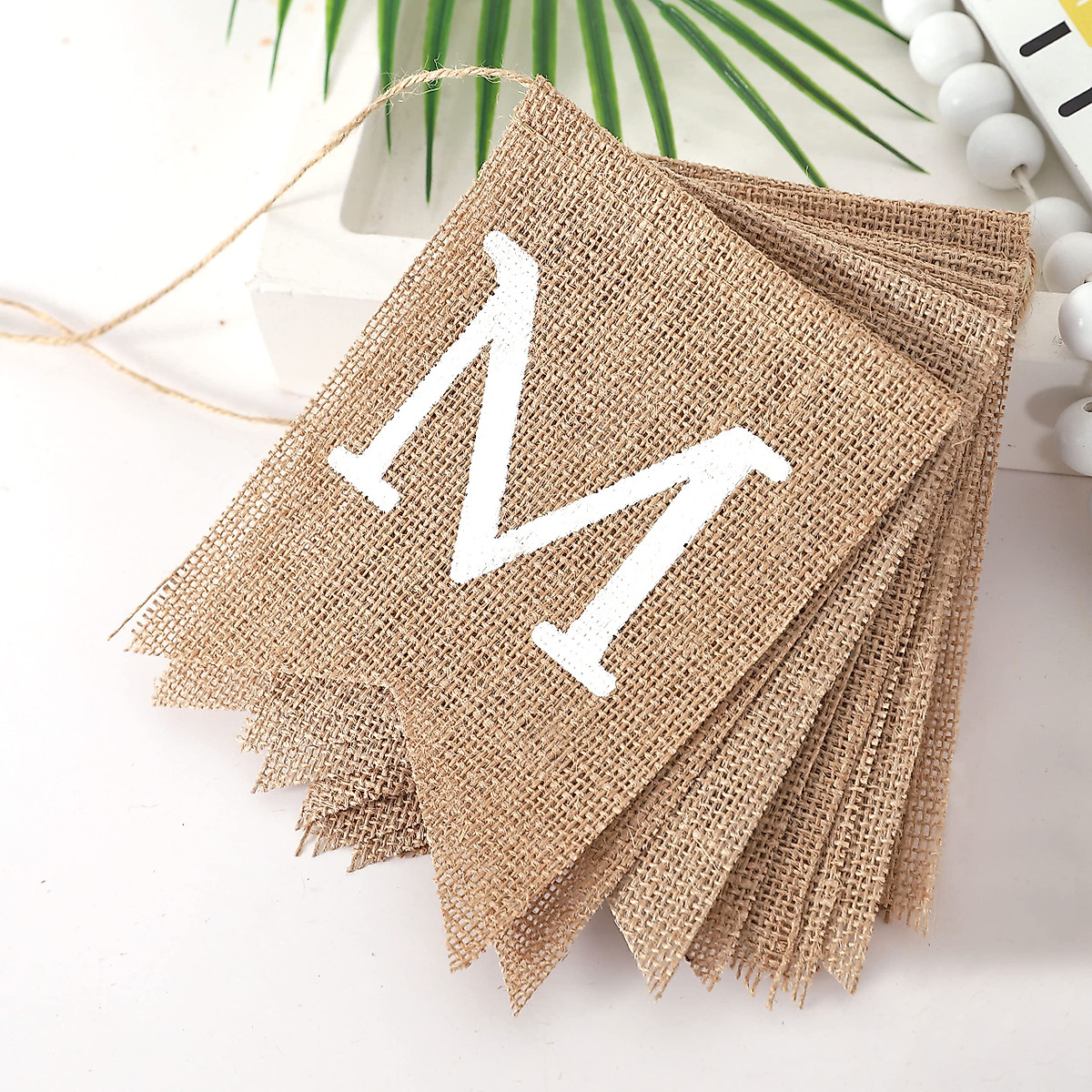 Miss to Mrs Burlap Banner - Greenery Bridal Shower Decorations, Greenery Shower Banner, Rustic Bridal Shower Decor, Miss to Mrs Banner Sign, Best Party Supplies