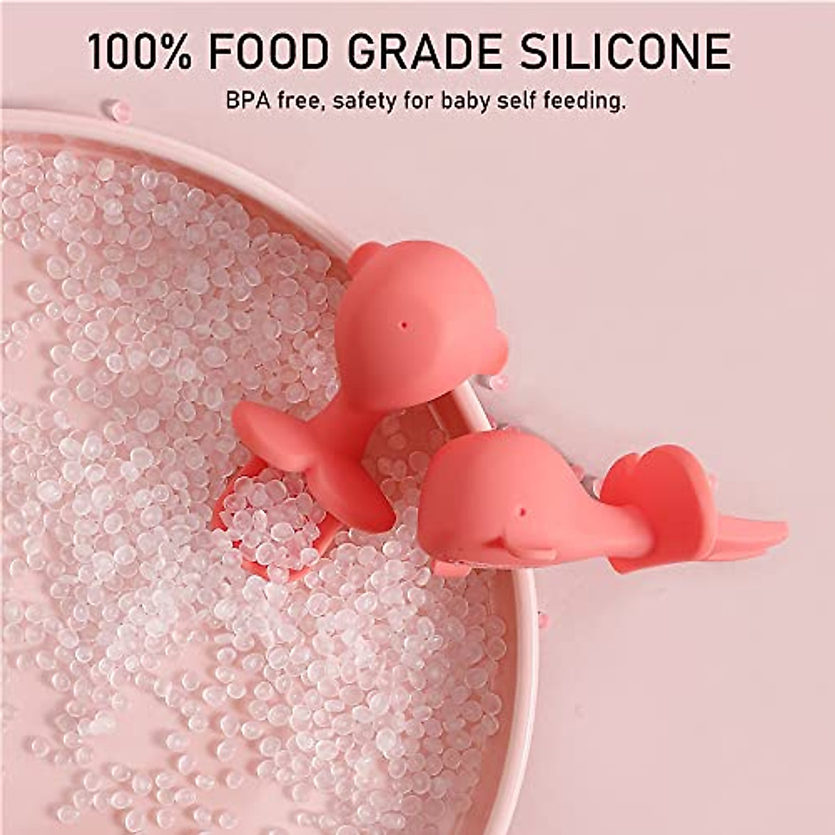 Silicone Fork and Spoons Set