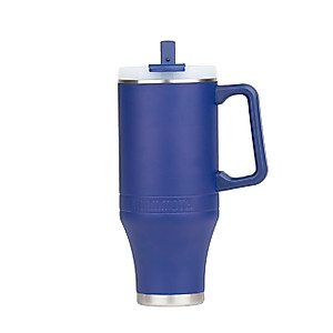 Mammoth Ascent Dark Blue 40 oz Tumbler with Handle