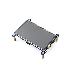 waveshare 4inch Resistive Touch Screen LCD Compatible with Raspberry Pi 4B/3B+/3A+/2B/B+/A+/Zero/Zero W/WH/Zero 2W CM3+/4 480×800 Resolution HDMI IPS Low Power Consumption Supports Windows