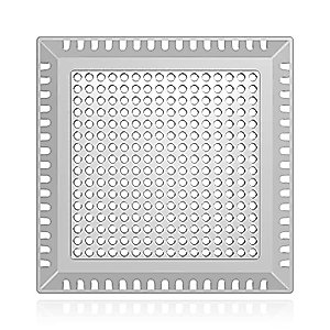 Aluvor Drain Hair Catcher,Shower Drain Cover Hair Catcher Shower Drain Strainer for Bathroom Floor,Durable Square Shower Hair Drain Catcher to Keep Away from Clogged Drain-No Rust!