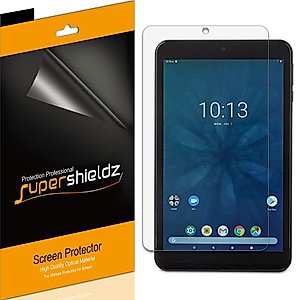 Supershieldz (3 Pack) Designed for Onn 7 inch Tablet Screen Protector, High Definition Clear Shield (PET)