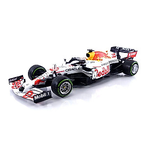 Minichamps 110211633 1:18 Red Bull Racing Honda RB16B-Max Verstappen-2nd Turkish GP 2021 Collectible Miniature Car, Multicoloured