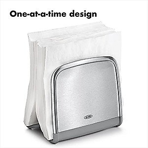 OXO Good Grips Neat Napkin Holder, Stainless Steel