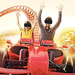 VR SHINECON Original 6.0 VR Headset Version Virtual Reality Glasses Stereo Headphones 3D Glasses Headset Helmets Support 4.7-6.53 inch Large Screen Smartphone (with Controller SC-B01)