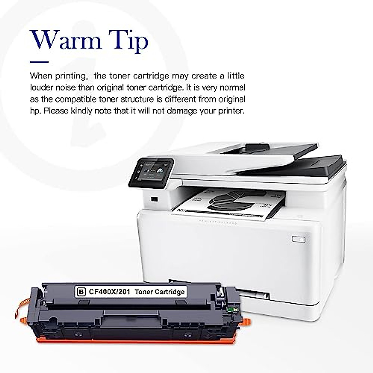 Valuetoner Compatible 201X Black Toner Cartridge Replacement for HP 201X 201A High Yield for HP Color LaserJet Pro MFP M277n M277dw M277c6 Pro M252n M252dw M274n, M252 M277 Series Printer (1 Black)