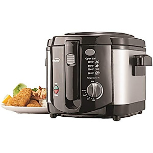 Brentwood Electric Appliances DF-720 8-Cup Deep Fryer, Silver