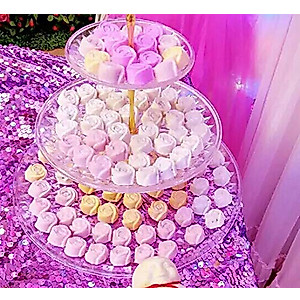 Meiyouju 20 Pcs Reusable and Not Sticky Mini Flower Silicone Baking Cups,Mini Cupcake Liners,Muffin Chocolate Holders Truffle Cups, Easy Clean,Multicolor