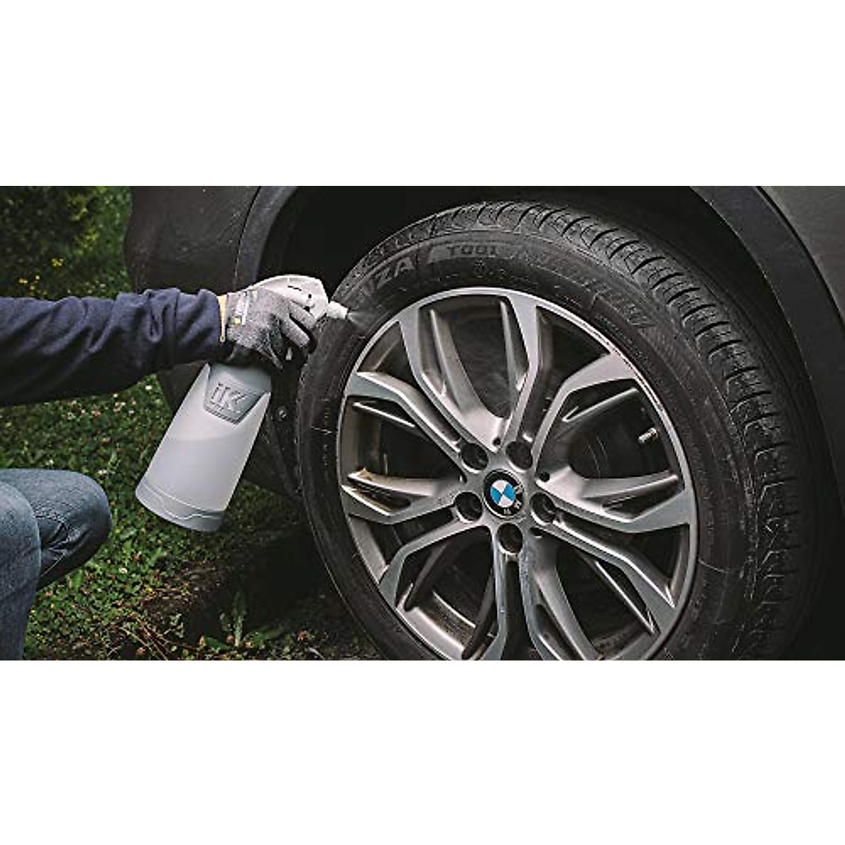 iK Goizper - Multi HC TR 1 Trigger Sprayer - for Hydrocarbon Based Solvents, Lubricants, Brake Cleaners, and Petroleum Commercial Grade, Adjustable Nozzle (1)